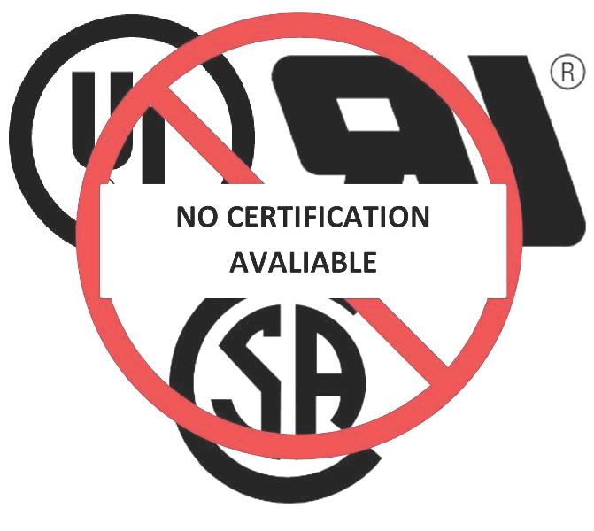 Brumall UL & CSA wire range & tightening torque labels